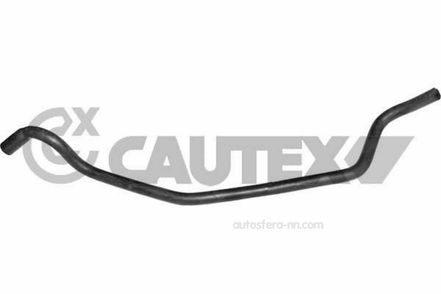 CAUTEX 757874 Патрубок радиатора OPEL ASTRA H 1.2/1.4/1.6/1.8 04-14, ZAFIRA B 1.6/1.8/2.2 05-15