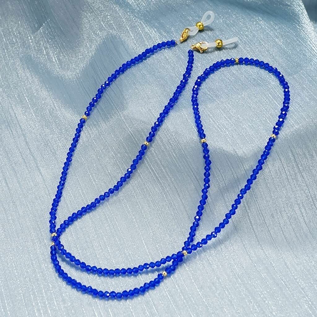 Цепочка для очков из гидротермальной шпинели шнурок для очков держатель для очков Hrustalek