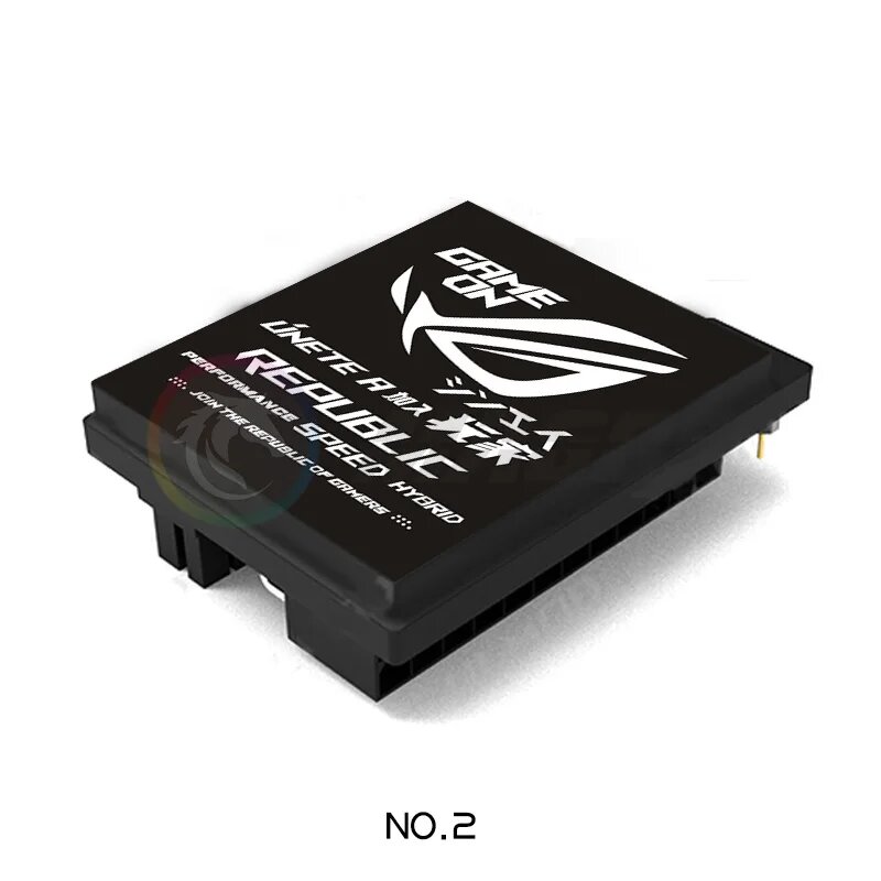 Кастомный 24-контактный разъем для блока питания ATX Flying Elephant 5В ARGB NO.2