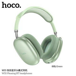 Беспроводные наушники Hoco W55, фисташка