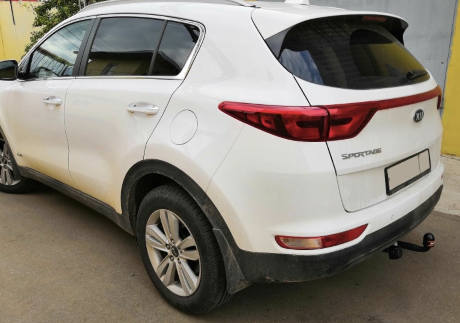 Фаркоп на KIA SPORTAGE IV (2016-2018) (без электрики, паспорт/сертификат в комплекте) Автос. KI 32