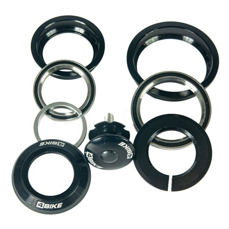 Рулевая колонка-адаптер 4BIKE GH-202 полуинтегрированная на промподшипниках с 1-1/8 на 1-1/2"