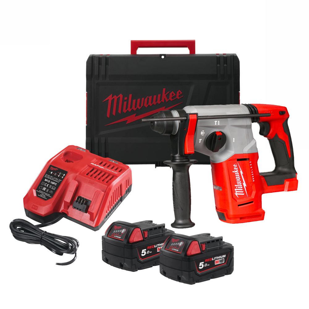 Аккумуляторный перфоратор Milwaukee M18 BLH-502X 4933478894