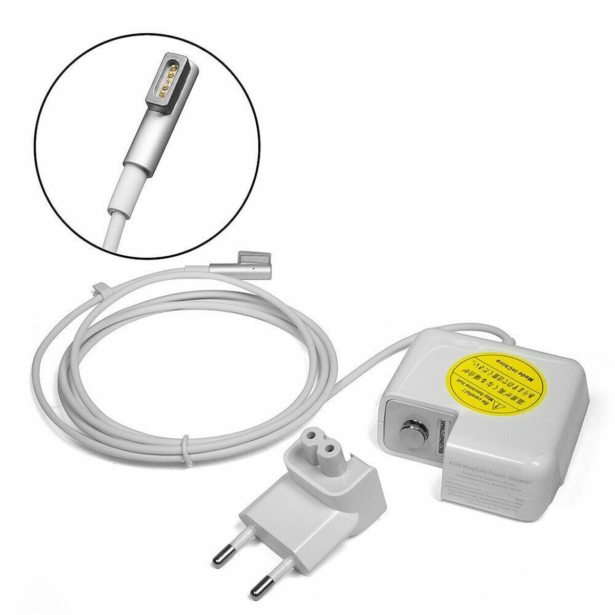 Блок питания для ноутбука Apple MacBook Air. 14.5V 3.1A MagSafe 45W. PN: A1244, A1374, A1369