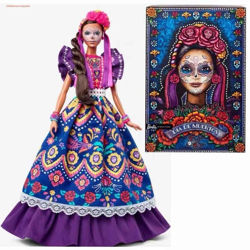 Куклы Barbie/2022 DIA DE MUERTOS HBY09/Подарок для девушки/30cm