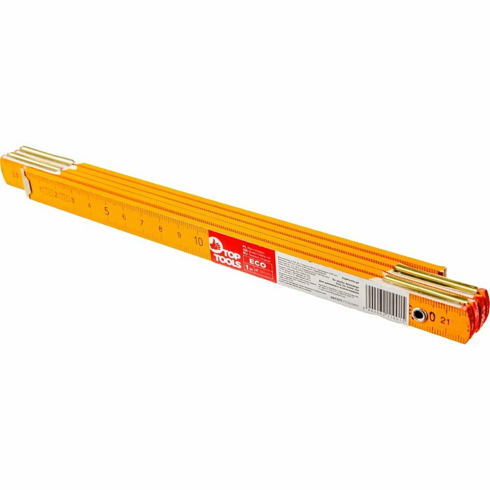 Деревянный линейка Top Tools 26C011