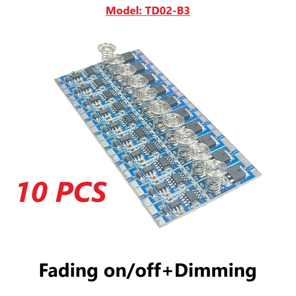 GEDLUZI TD02 Умный светодиодный диммер TD02 B3 10 PCS