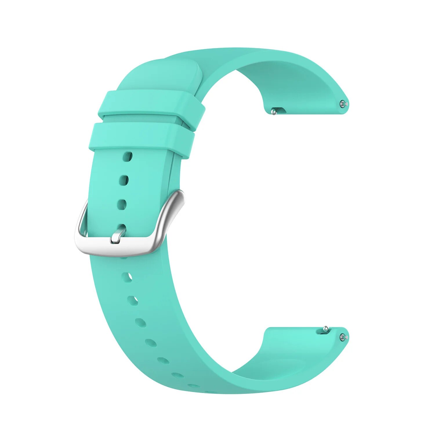 Силиконовый ремешок Lake Blue 20 мм для Amazfit