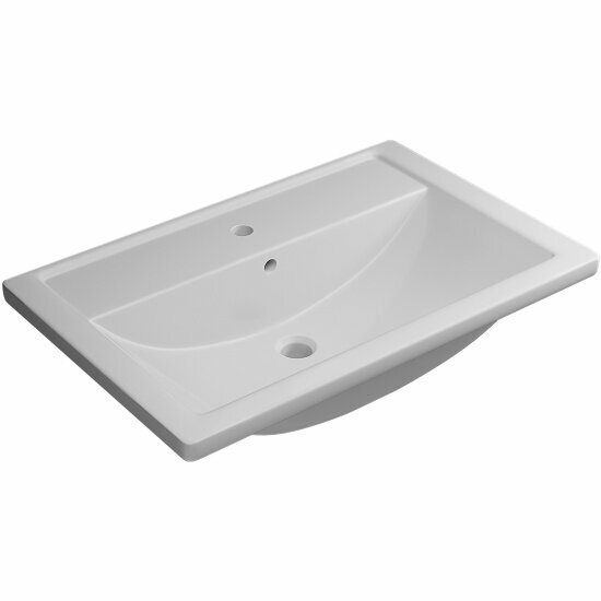 Раковина Uperwood для ванной Foster 70х45,5х17,5 см, белая глянцевая