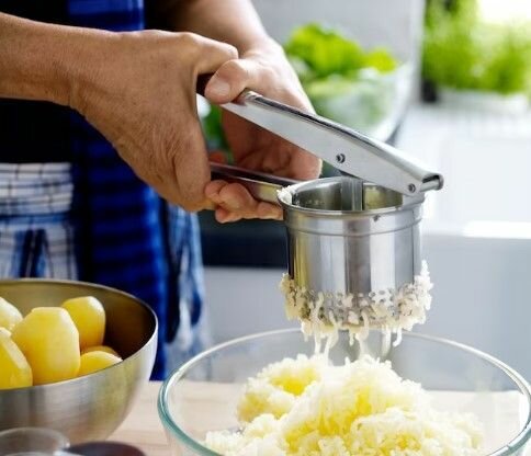 Пресс для картофеля из нержавеющей стали удобный и прочный инструмент для идеального пюре без комков