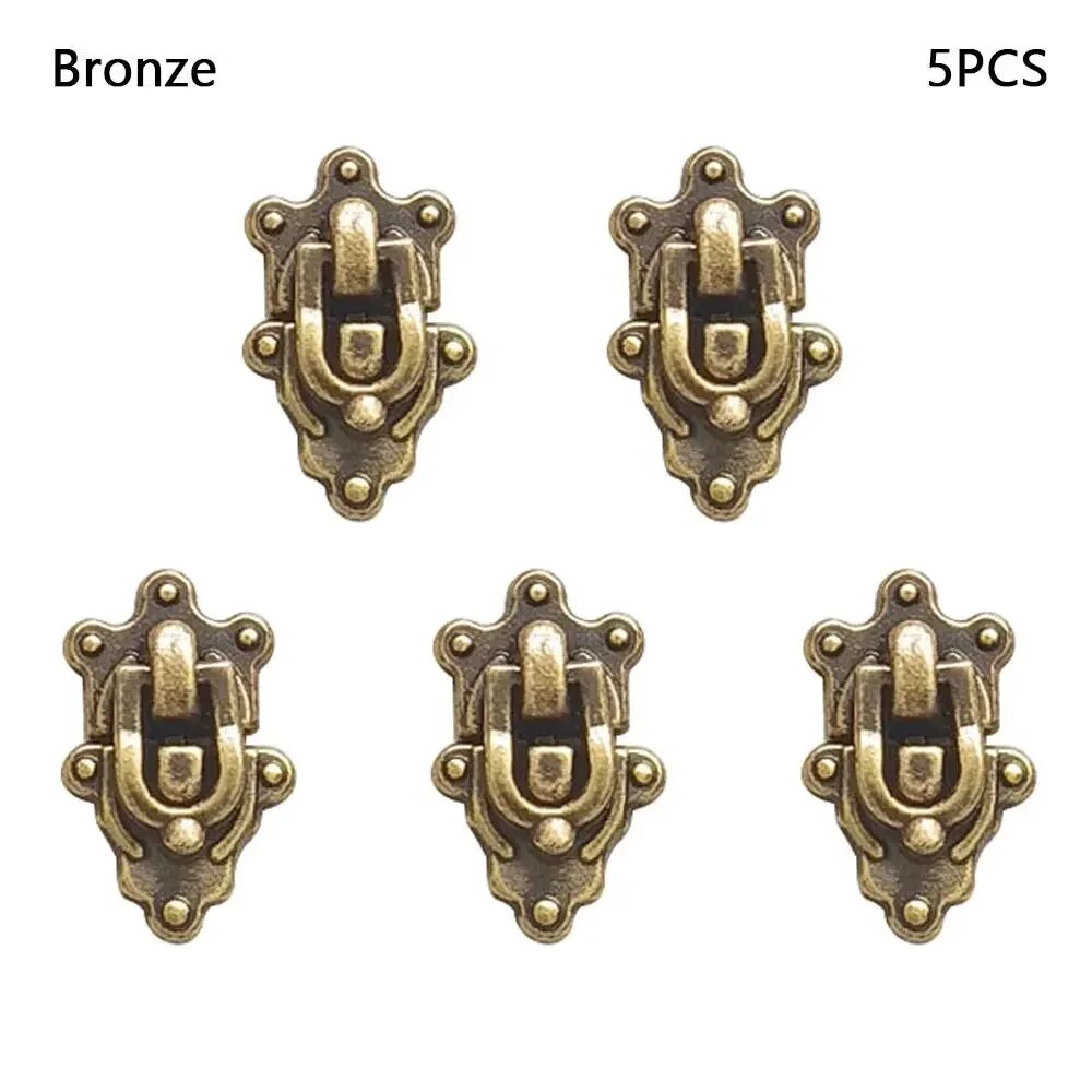 Металлические замки для кукол 5 шт. Bronze