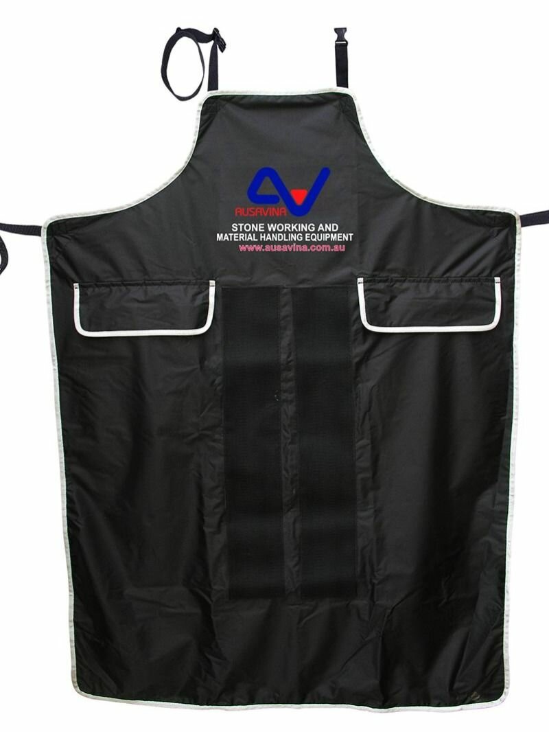Фартук Ausavina, рабочий, каменщик, унисекс, защита от грязи и пыли, чёрный