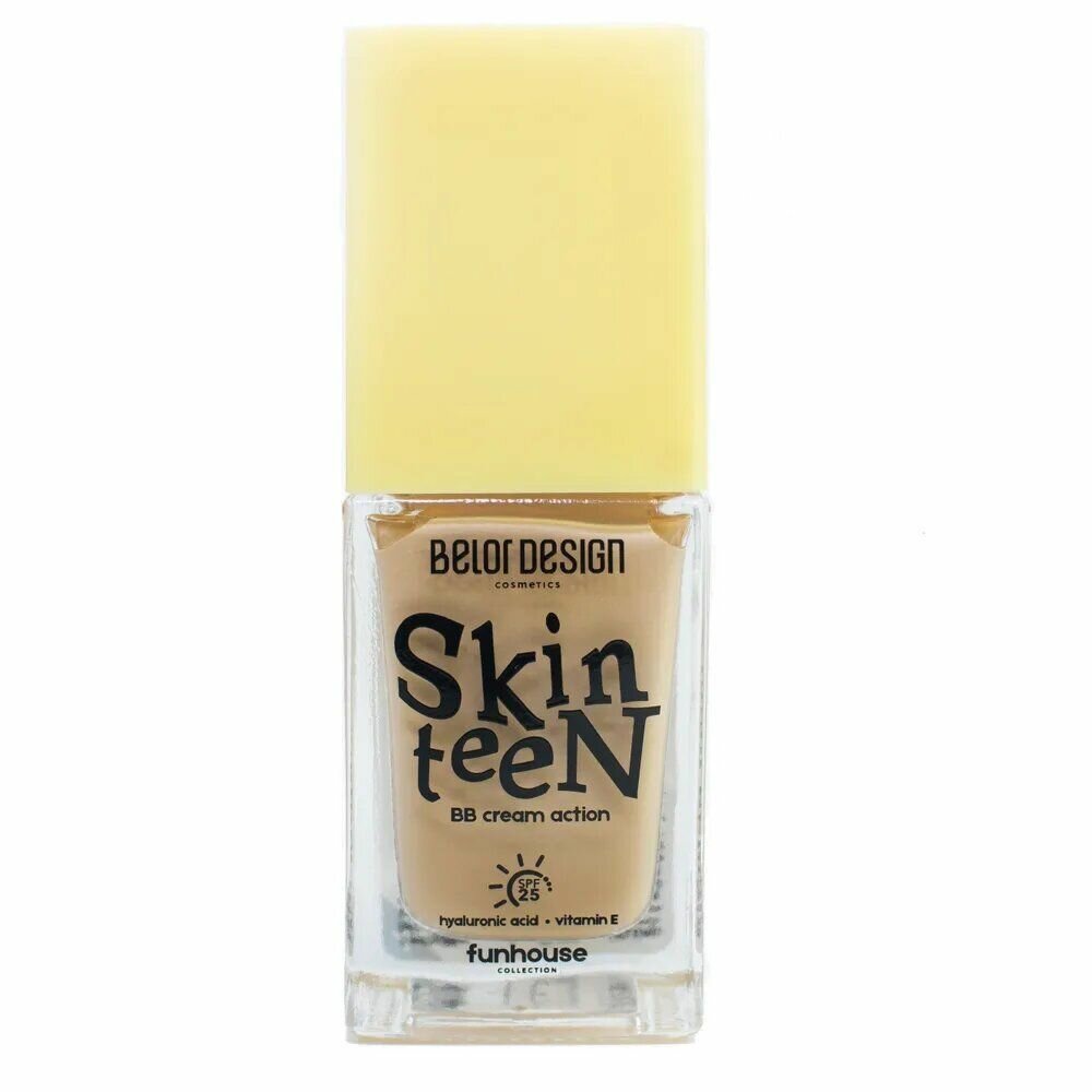 Тональный крем для лица Belor Design BB FUNHOUSE Skin Teen SPF 25 тон 52 Dark