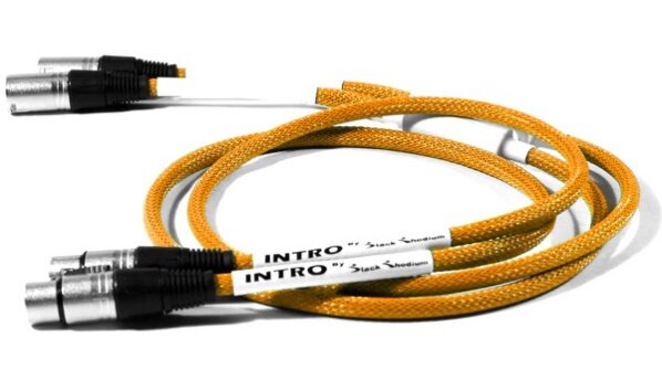 Кабель межблочный аудио Black Rhodium INTRO XLR-XLR Orange 1.0 m