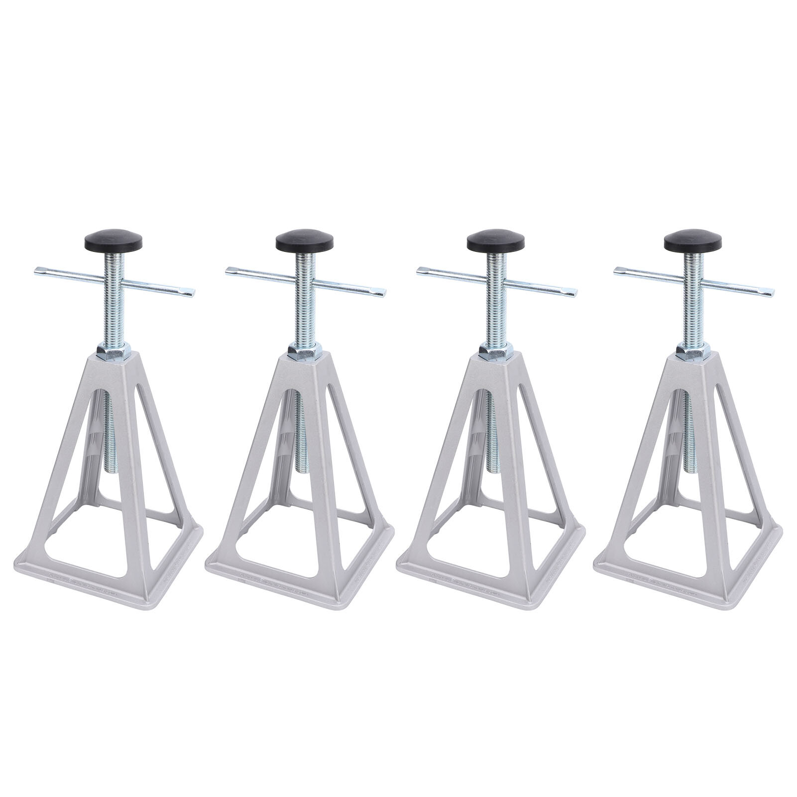 4 шт. домкраты-стабилизаторы для автофургонов, регулируемые от 28 до 44 см, 2,7 т, винтовые домкраты для выравнивания максимальной нагрузки для туристических прицепов, автофургонов