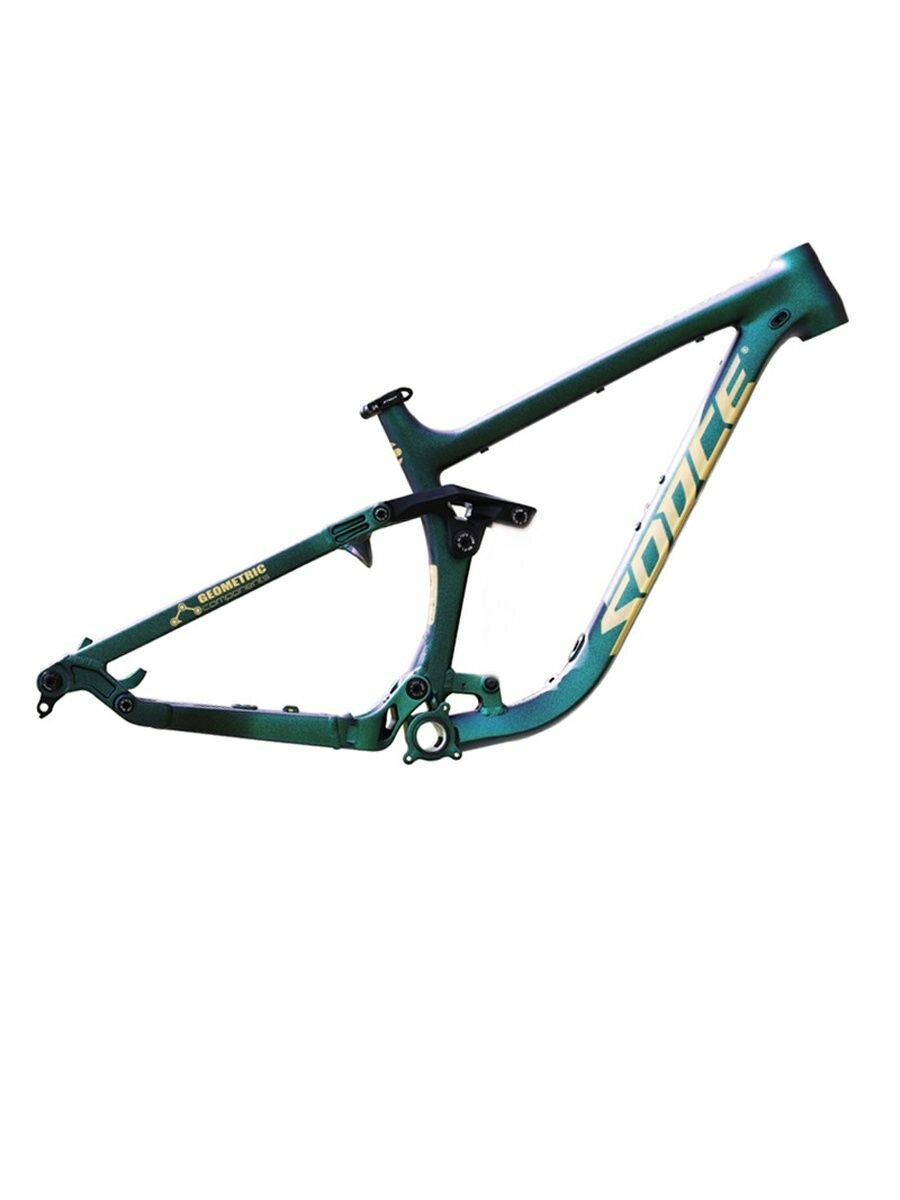 Алюминиевая рама горного велосипеда 29er полноподвесная эндуро прочная с мягким хвостом