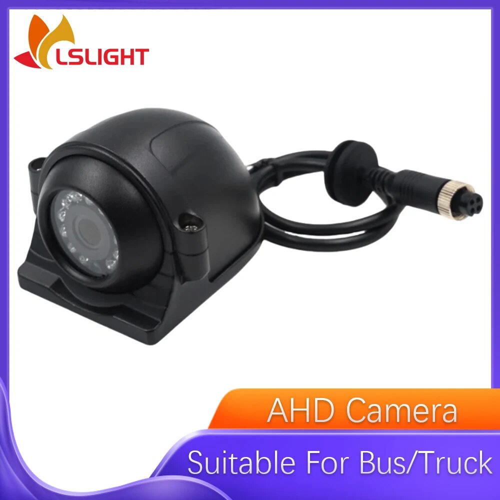 Автомобильная камера бокового вида 720P ночного видения AHD камера заднего вида IP68 водонепроницаемая камера наблюдения для автобуса грузовика мониторинг автомобиля ИК