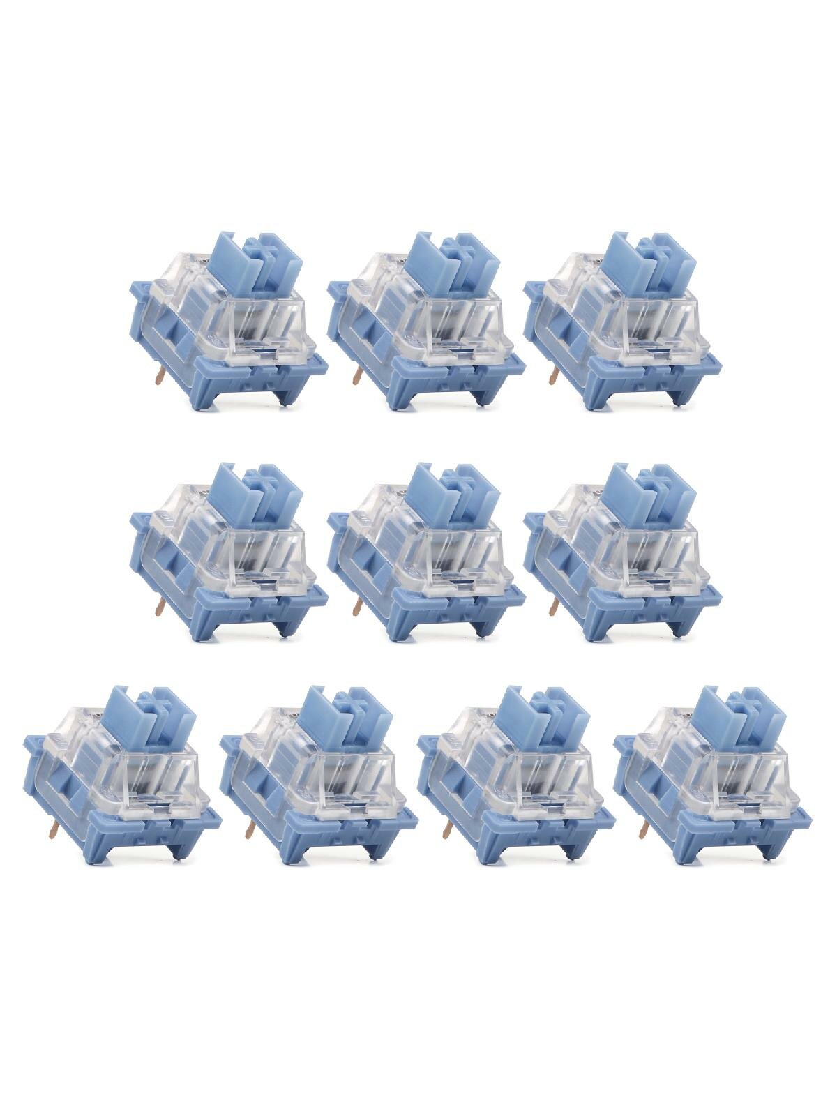 Mechanical Keyboard Switch DIY 3Pin Lube RGB Gaming MX Switches Linear Tactile Silent Clicky Switches Dustproof Lubed