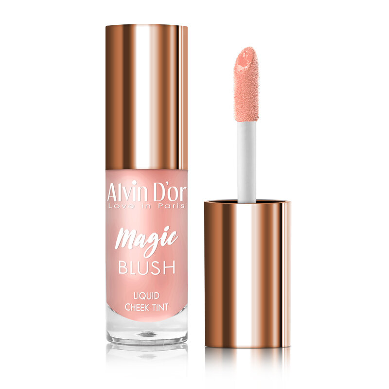 Жидкие румяна-тинт для лица "Alvin d'or" Magic blush liquid тон 02