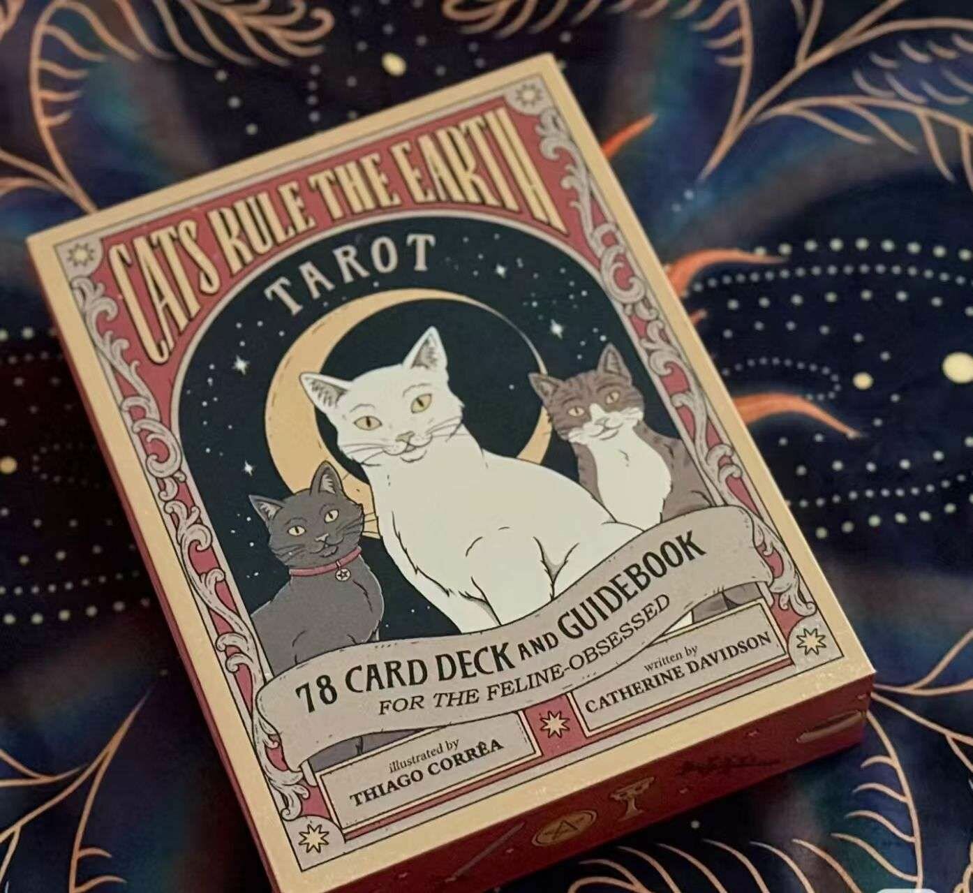 Карты гадальные Таро Кошки правят миром - Cats Rule the Earth Tarot78 карт
