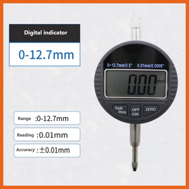 Цифровой глубиномер JAVIER 0-30мм 12.7mm indicator