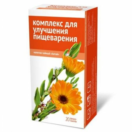 Чайный напиток Алтайский кедр комплекс для улучшения пищеварения