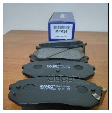 К-т дисков. тормоз. колодок Mando арт. MPK34