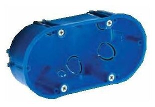 Коробка установочная СП 140х65х45 для гипсокарт. IP30 Ruvinil 10142-10 шт