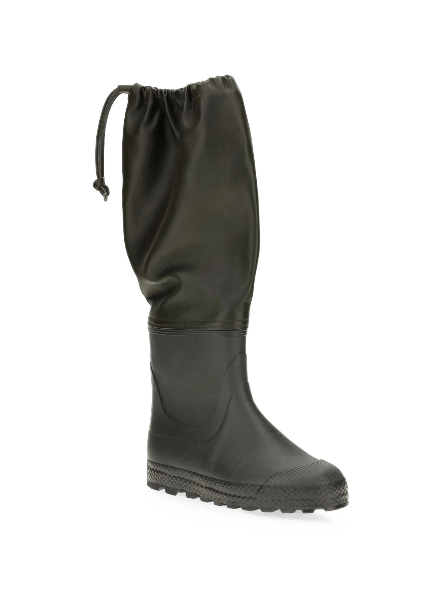 Ботинки RIER Drawstring knee-high boots, размер 38, зеленый — фото 1
