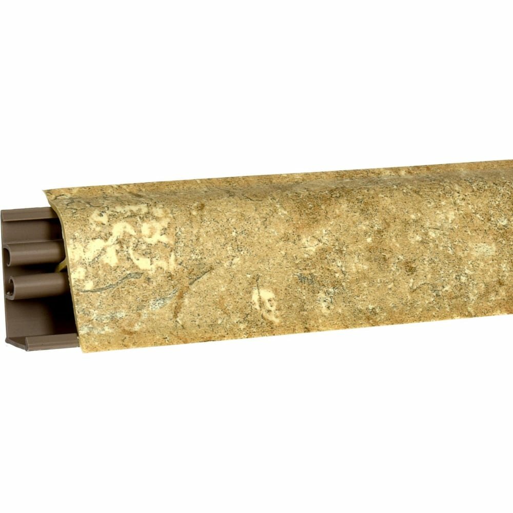Плинтус для столешниц KORNER LB-381-6068 халцедон, ПВХ, прочный профиль, влагостойкий материал, светлый оттенок