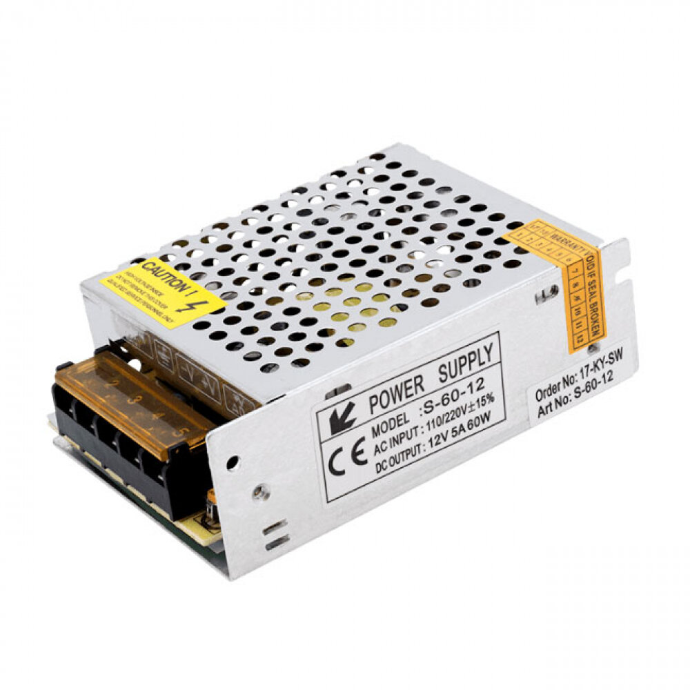 Блок питания SWG-60-12 сетка, 60 W, 12V S00000000142
