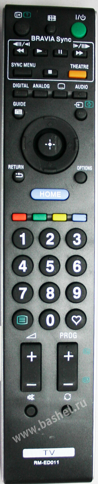 Sony RM-ED011, Пульт ДУ