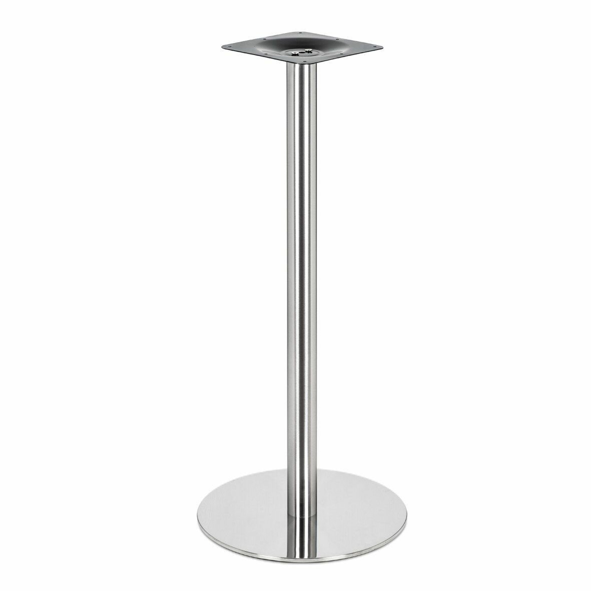 Опора полубарного стола ОБР-82 нержавеющая сталь