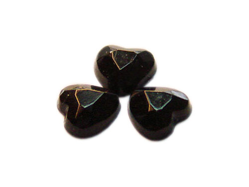 SEVERINA Стразы акриловые "Сердечко" HEART 2мм № 982, 24шт/бан