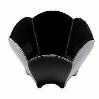 Форма пластиковая для комплиментов "Тюльпан" 70мл d-65мм уп/25шт черная