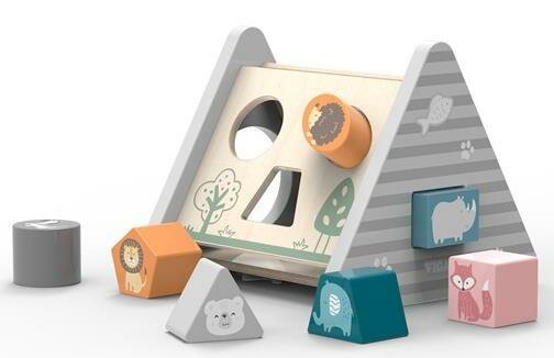 Сортер "Домик" в коробке
