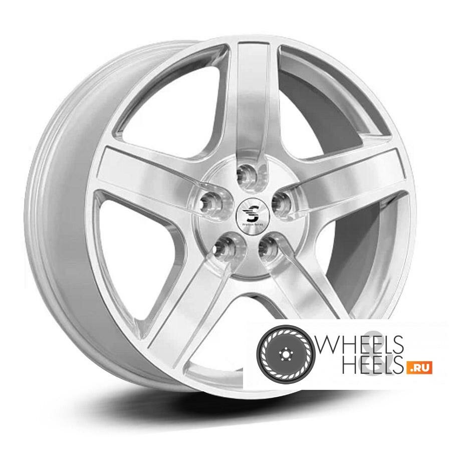 Диск автомобильный литой Premium Series КР008 Jetour X90 Plus 20x8.5 5x108 et43 dia60.1 Насыщенный серебристый