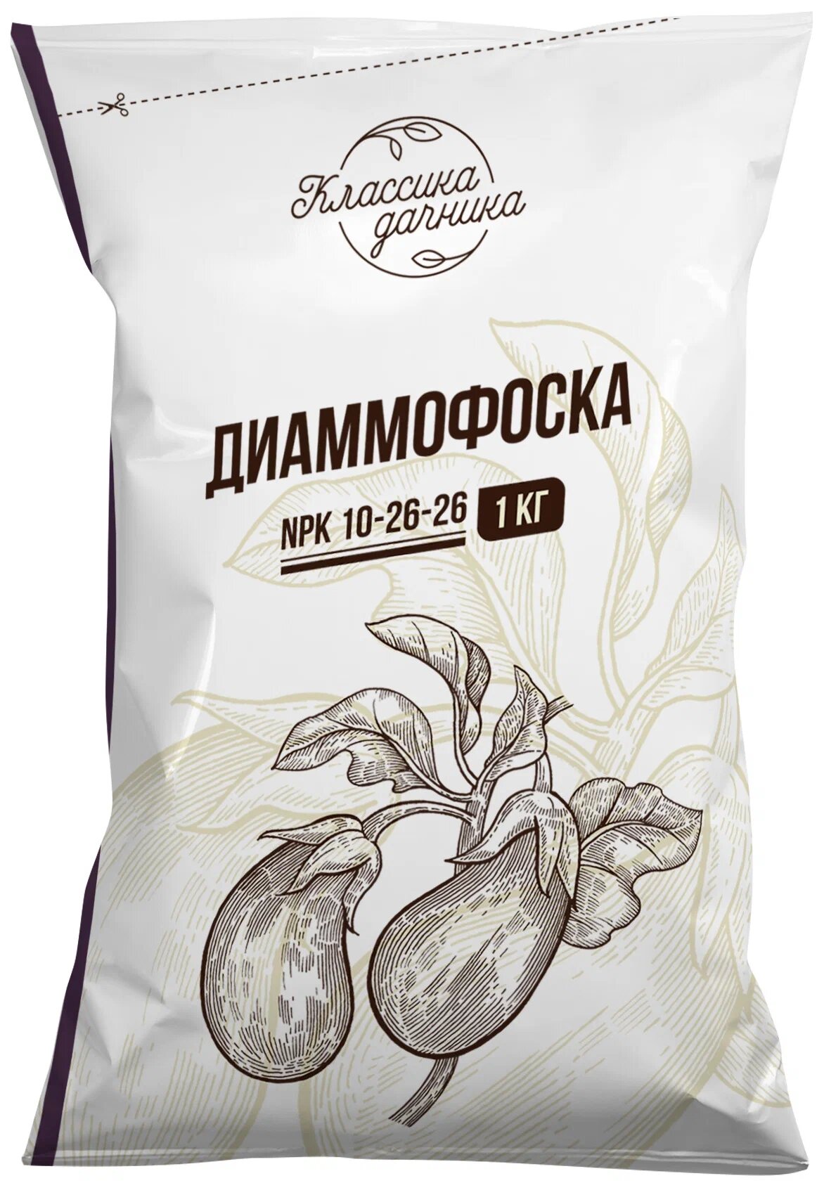 Удобрение Классика дачника Диаммофоска, 1 л, 1 кг, 1 уп.