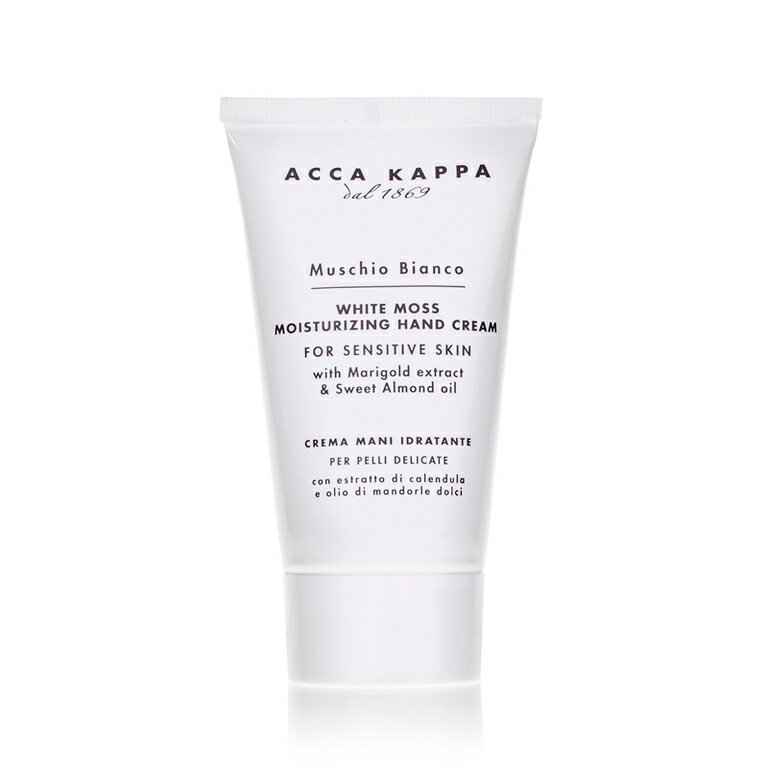 ACCA KAPPA Muschio Bianco Hand Cream Питательный крем для рук Muschio Bianco 75 мл