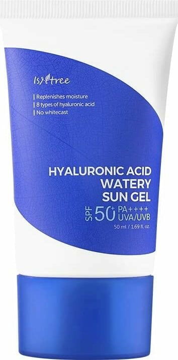 ISNTREE Солнцезащитный гель для лица spf 50+ Hyaluronic Acid Watery Sun Gel
