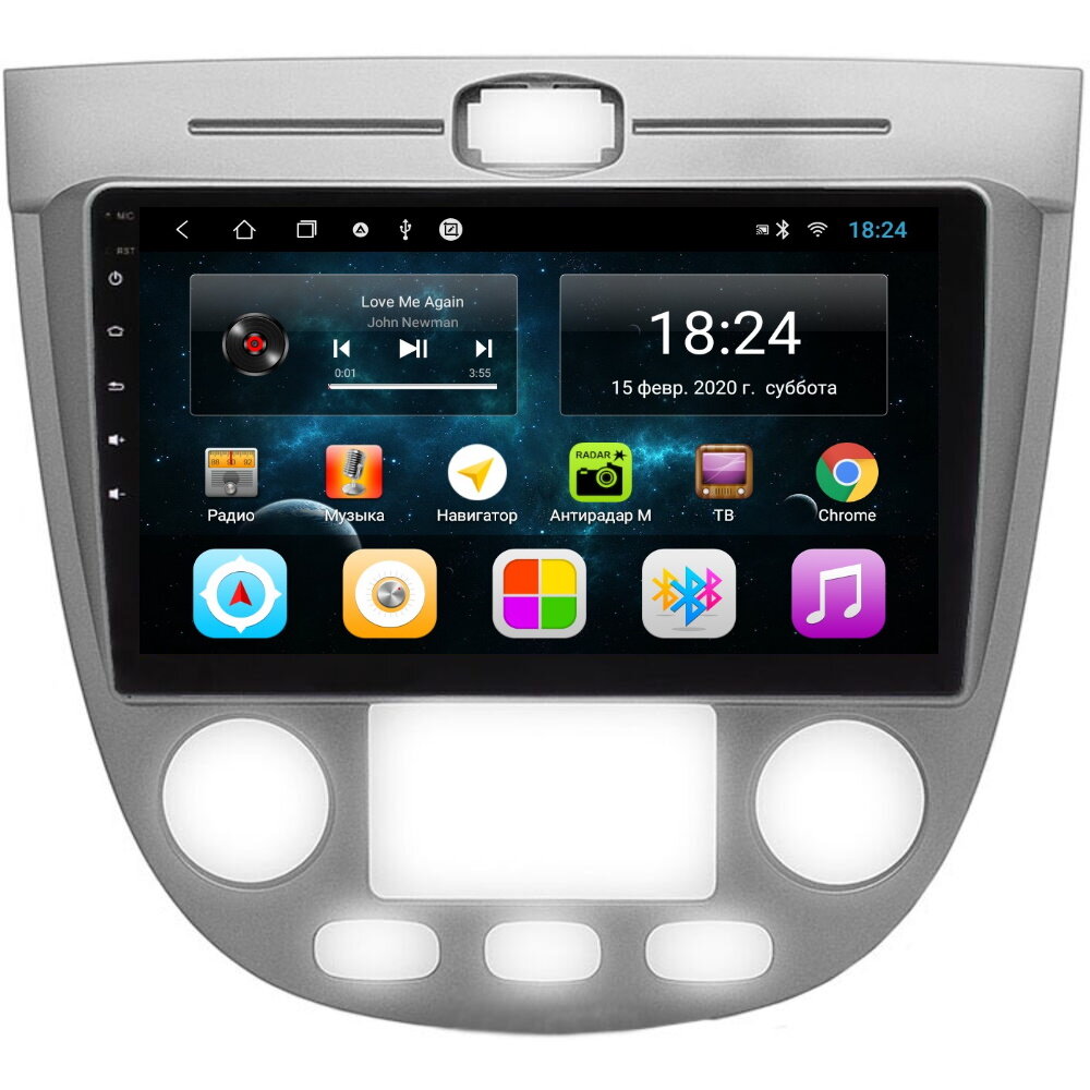 Магнитола CRS-300 Шевроле Лачетти Хэтчбек с климатом Chevrolet Lacetti 2004-2013 - Android 13 - DSP
