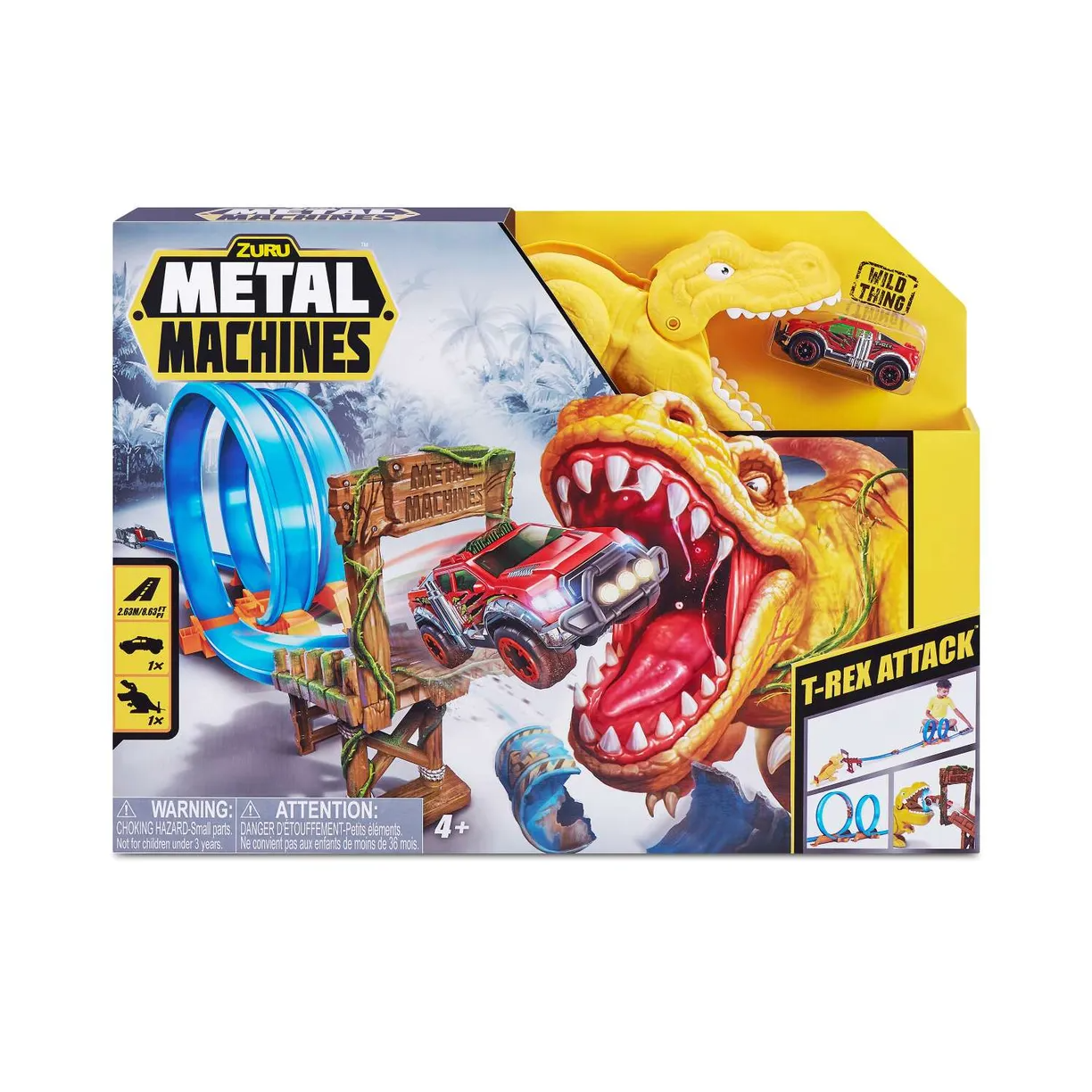 Набор Zuru Metal Machines Трек T-Rex 6702