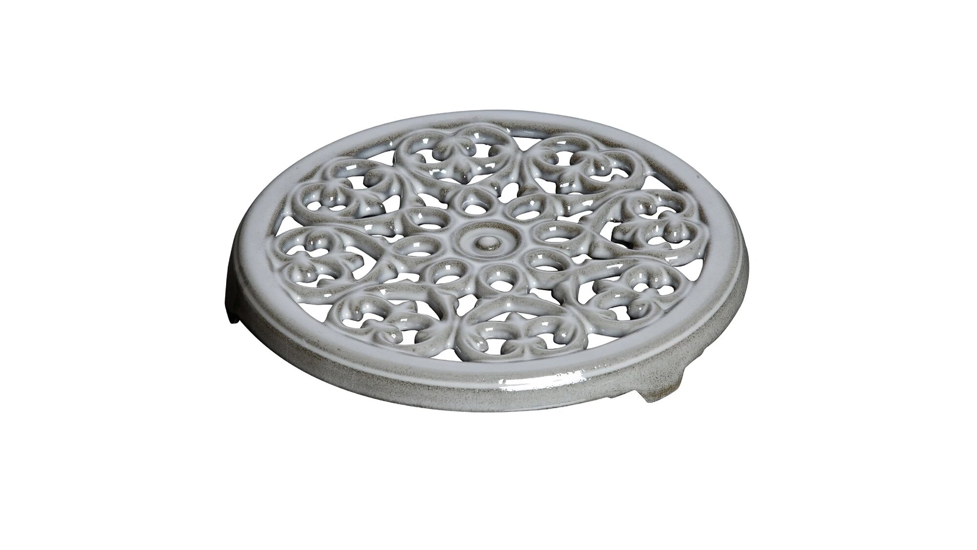 Подставка под горячее Staub New Classic 1601, металл, графит, диаметр 23 см