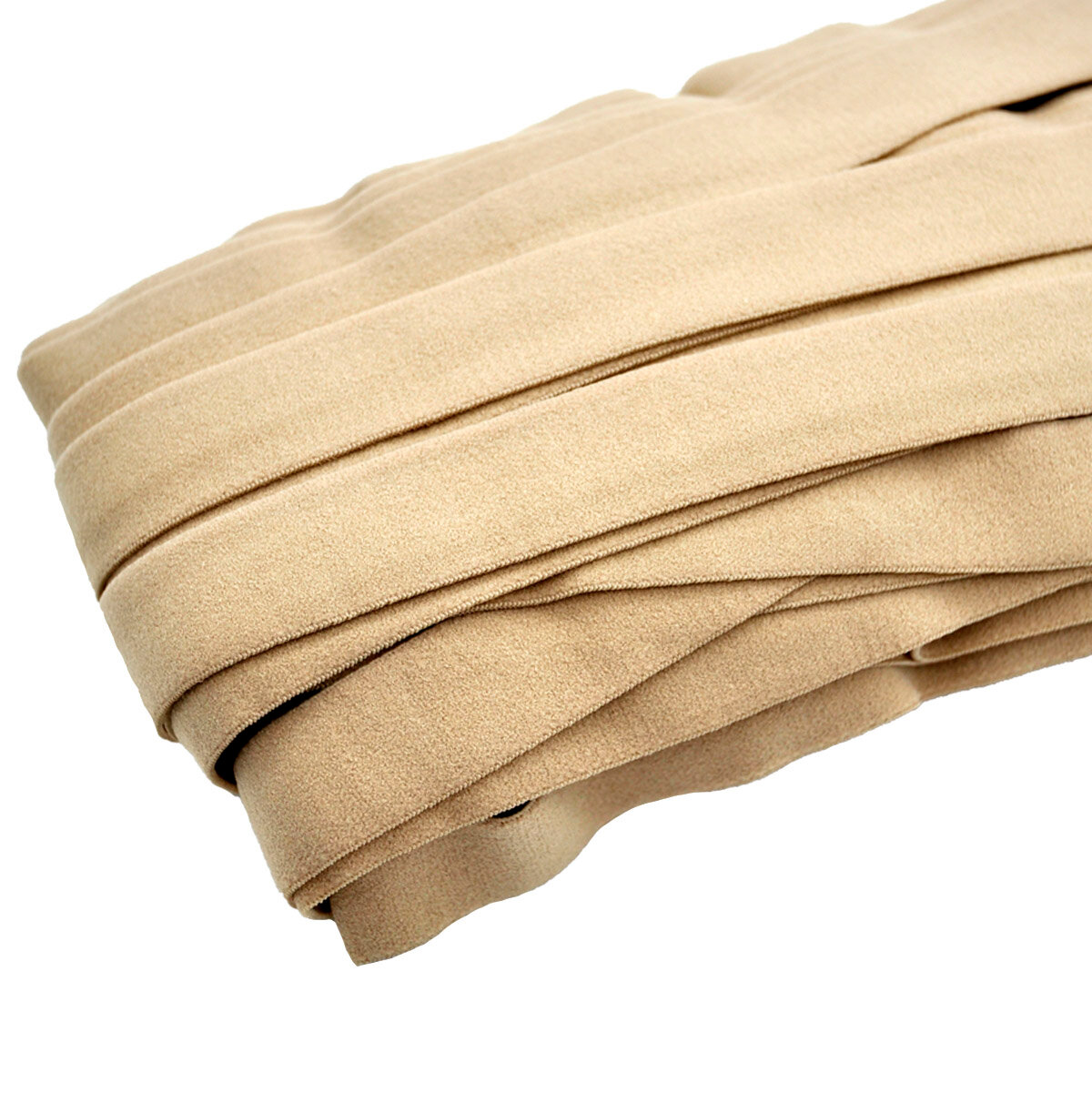 Резинка для шитья отделочная 20мм*25м, бледный серо-бежевый, Айрис