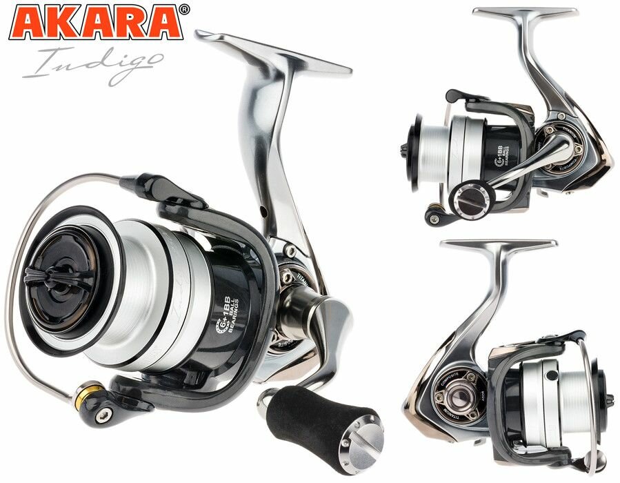 Катушка Akara Indigo 2500 6+1 bb
