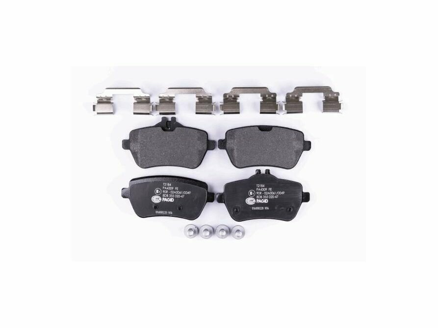 HELLA 8DB355020471 Комплект тормозных колодок