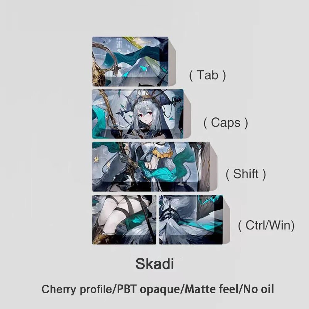 Keycaps Skadi 2 Cherry Profile PBT