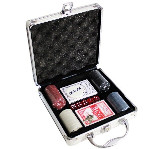 Набор для покера (покерный набор) Royal Flush на 100 фишек