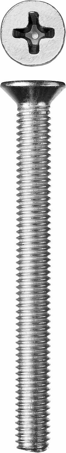 Винт с потайной головкой ЗУБР M6x65мм, DIN 965, кл. пр.4.8, 5кг 303110-06-065