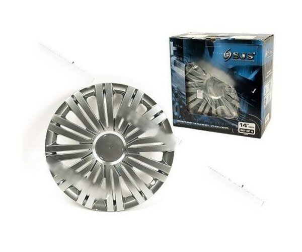 Колпаки r-14 вид vw 200 гибкие в картонной коробке sjs